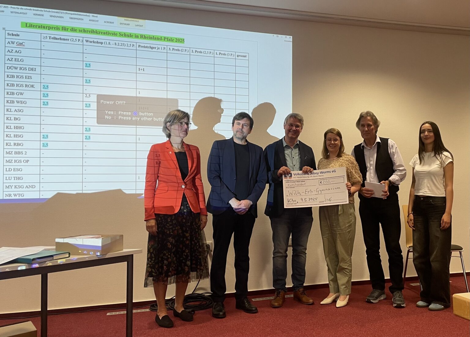 Das WEG ist schreibkreativste Schule 2025 in Rheinland-Pfalz - Wilhelm ...
